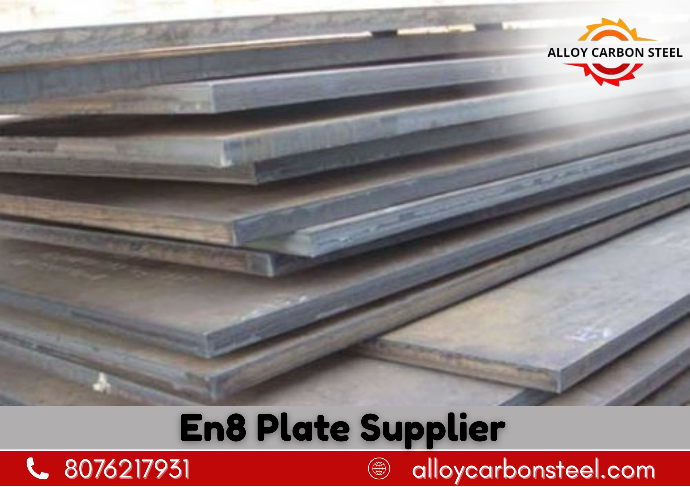 En8 Plate Supplier in Delhi | Alloy Carbon Steel