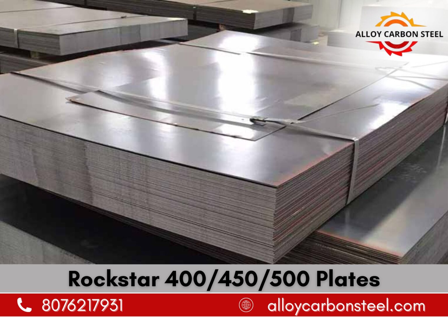 Rockstar 400/450/500 Plates Supplier in Delhi | Alloy Carbon Steel